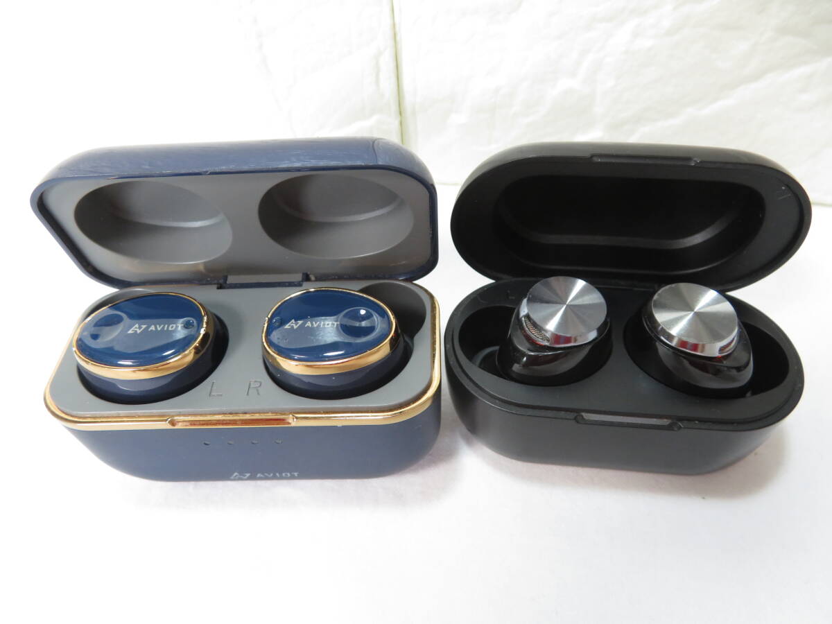 【やや傷や汚れあり】7J157MZ AVIOT TE-D01t TE-D01v ワイヤレスイヤホン Bluetooth 2点セット 中古品の落札情報詳細 - Yahoo!オークション落札価格 ...