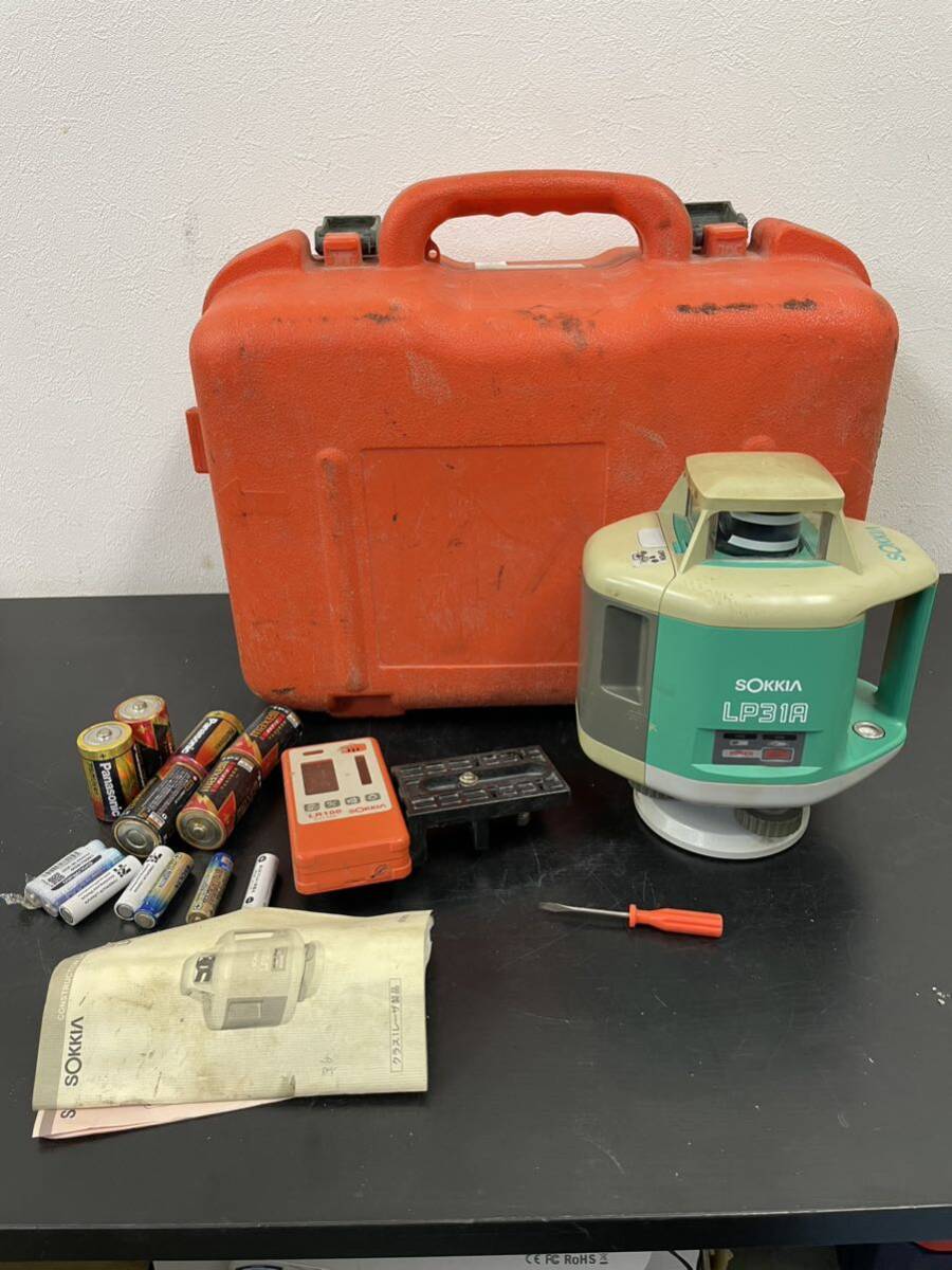 【やや傷や汚れあり】wD#54 ソキア レベルプレーナ 回転レーザーレベル 受光器 測量機器 LP31A LR100 LPC3 SOKKIA オートレベル クラス1レーザー 中古の落札情報詳細 ...