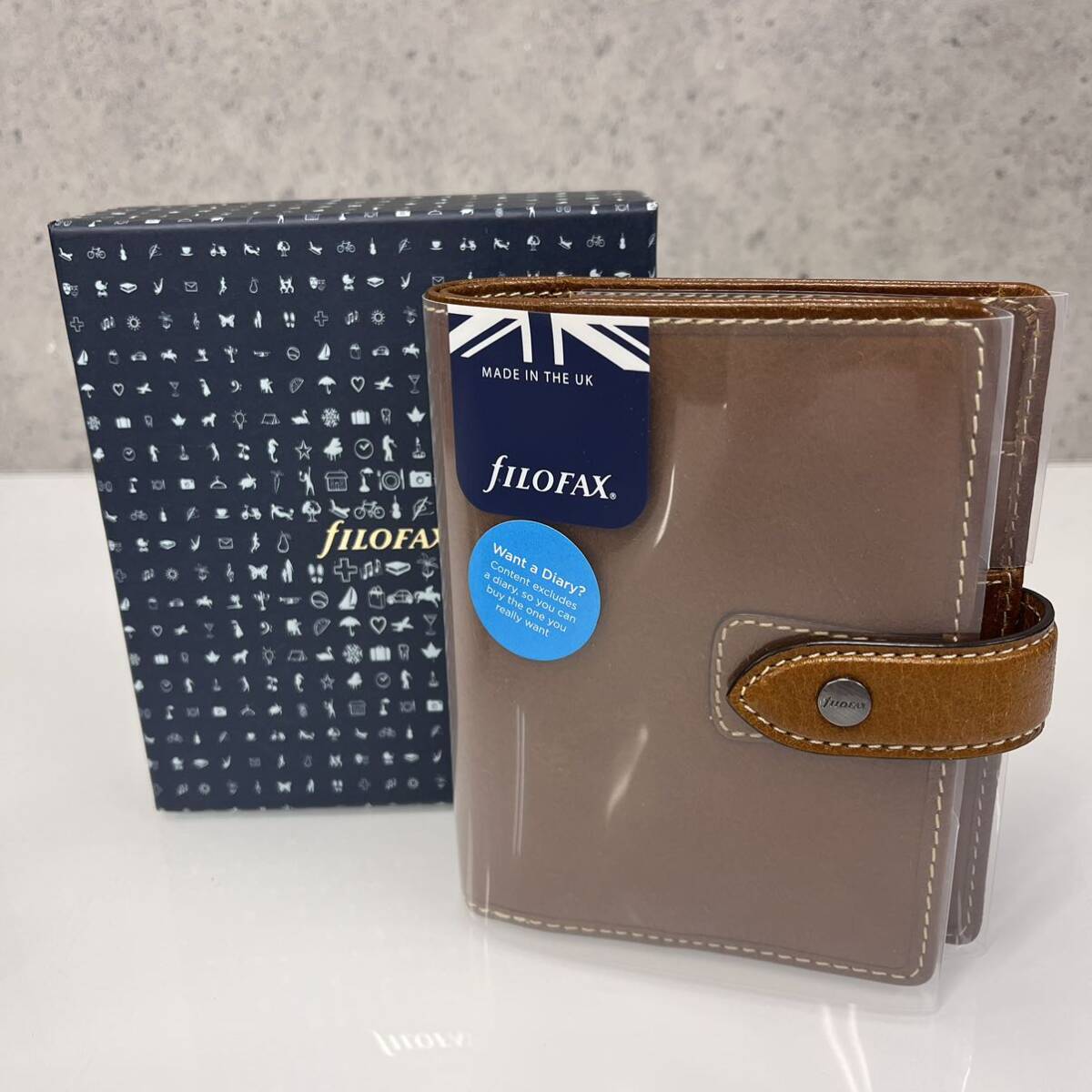 【中古】*激レア* ★ヴィンテージ★ fILOFAX balmoral 10CLFJ ファイロファックス バルモラル【三方開き】80年代の落札 ...