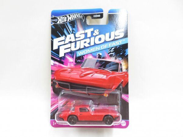 【未使用】(n2700）ホットウィール ワイルドスピード CUSTOM CORVETTE STINGRAY COUPE カスタム コルベット ...