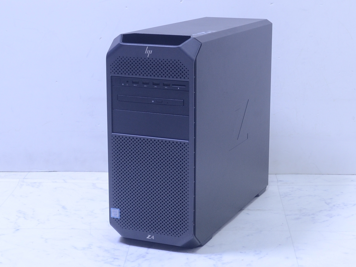 【目立った傷や汚れなし】hp Z4G4 2世代Xeon W-2235 3.8GHz 64GB SSD1TB Zturbo HDD3TB ...