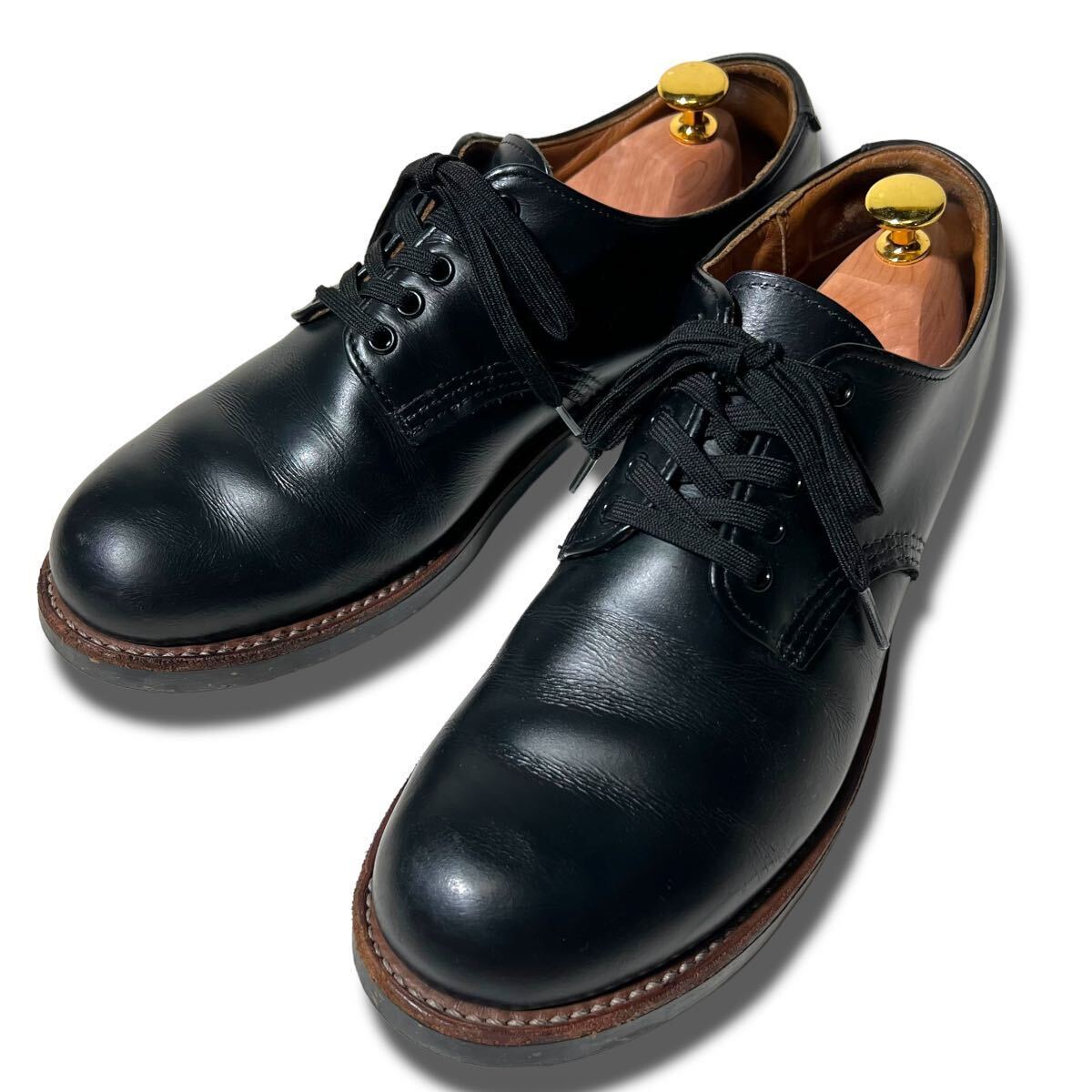 【目立った傷や汚れなし】良品 RED WING 8054 Foreman Oxford フォアマン オックスフォード 8.5 26.5 ブラック 短靴 サービス シューズ レッドウイングの落札 ...