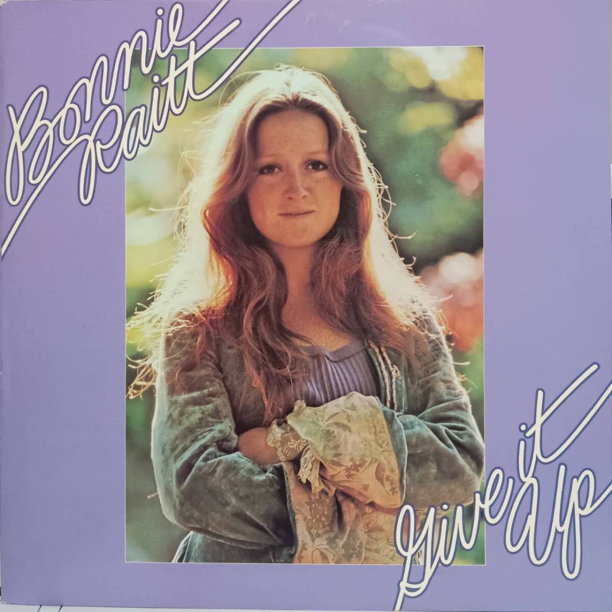 【目立った傷や汚れなし】美盤 米Warner盤LP！Bonnie Raitt / Give It Up (2nd Album) 1972年作の70年代後半プレス BS 2643 ボニー・レ ...
