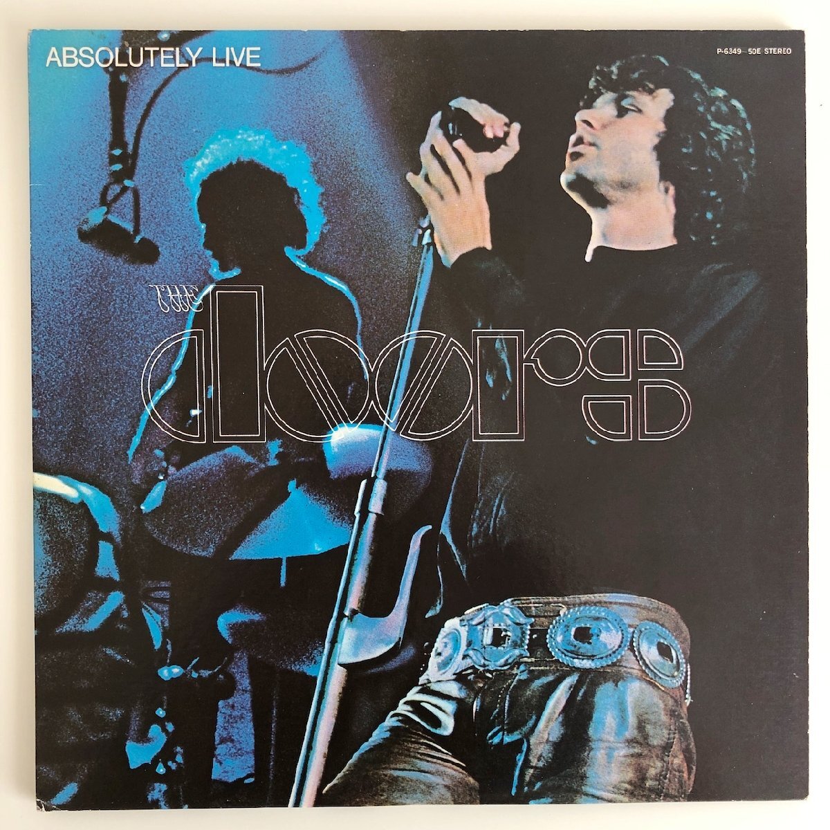 【やや傷や汚れあり】LP/ THE DOORS / ABSOLUTELY LIVE / ドアーズ / 国内盤 2枚組 ライナー ELECTRA ...