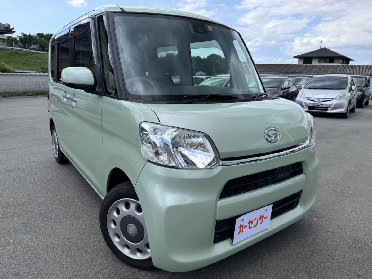 【走行距離 129,543 km】【T842】タント X SAⅡ H27年 Pスタート レーンキープ TV ナビ Bluetooth ETC ...