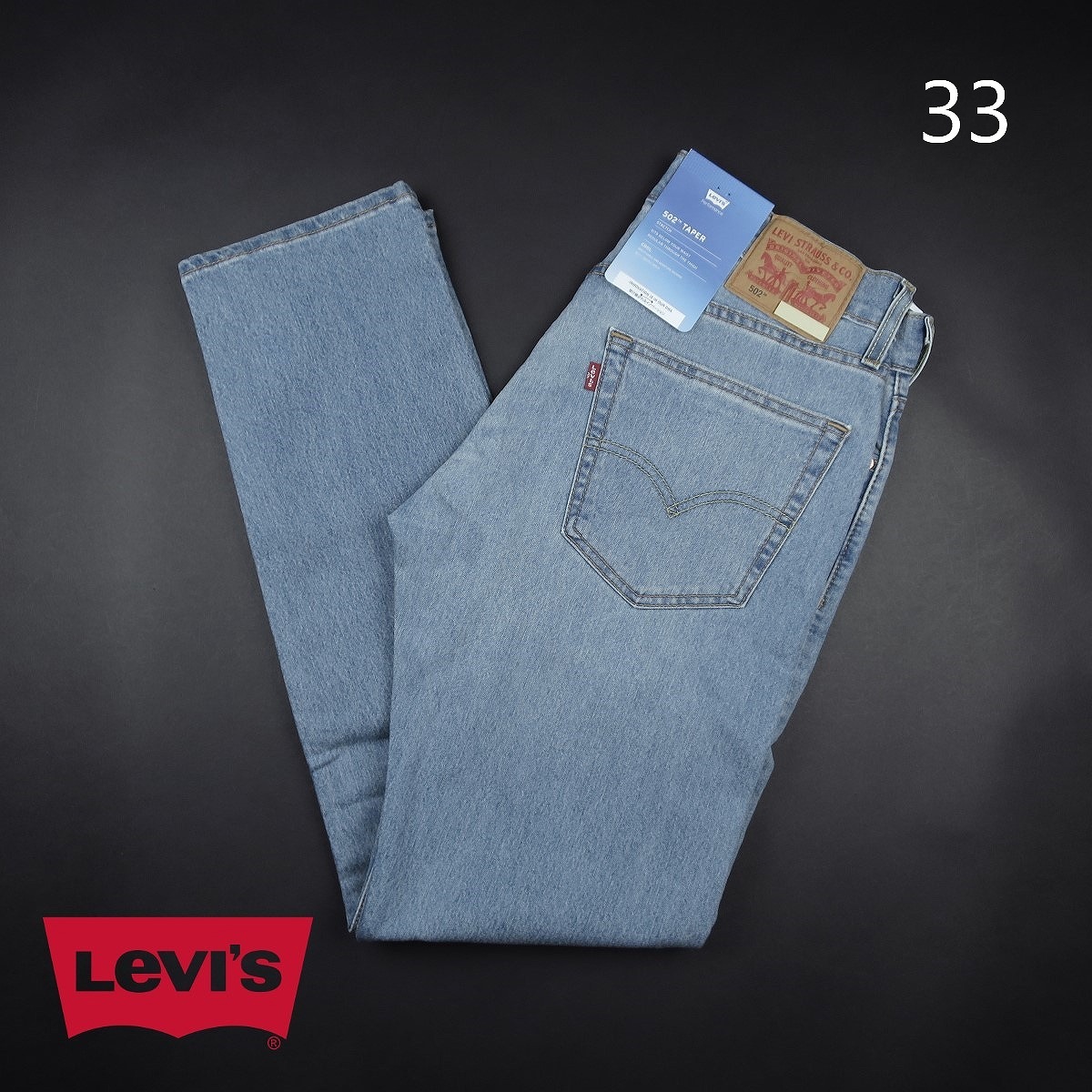 【未使用】新品★Levi’s/リーバイス/COOL 502 テーパードジーンズ 2950 /328ミディアムインディゴ/【33】の落札情報詳細 - Yahoo!オークション落札価格検索 オークフリー