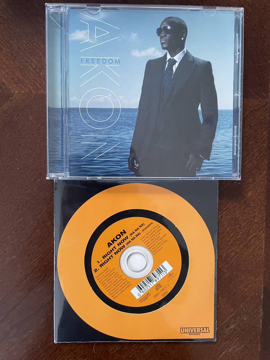 【未使用に近い】Akon 美品 輸入盤CDアルバムFreedomと輸入盤CDシングル Right Now 計2枚の落札情報詳細 - Yahoo ...