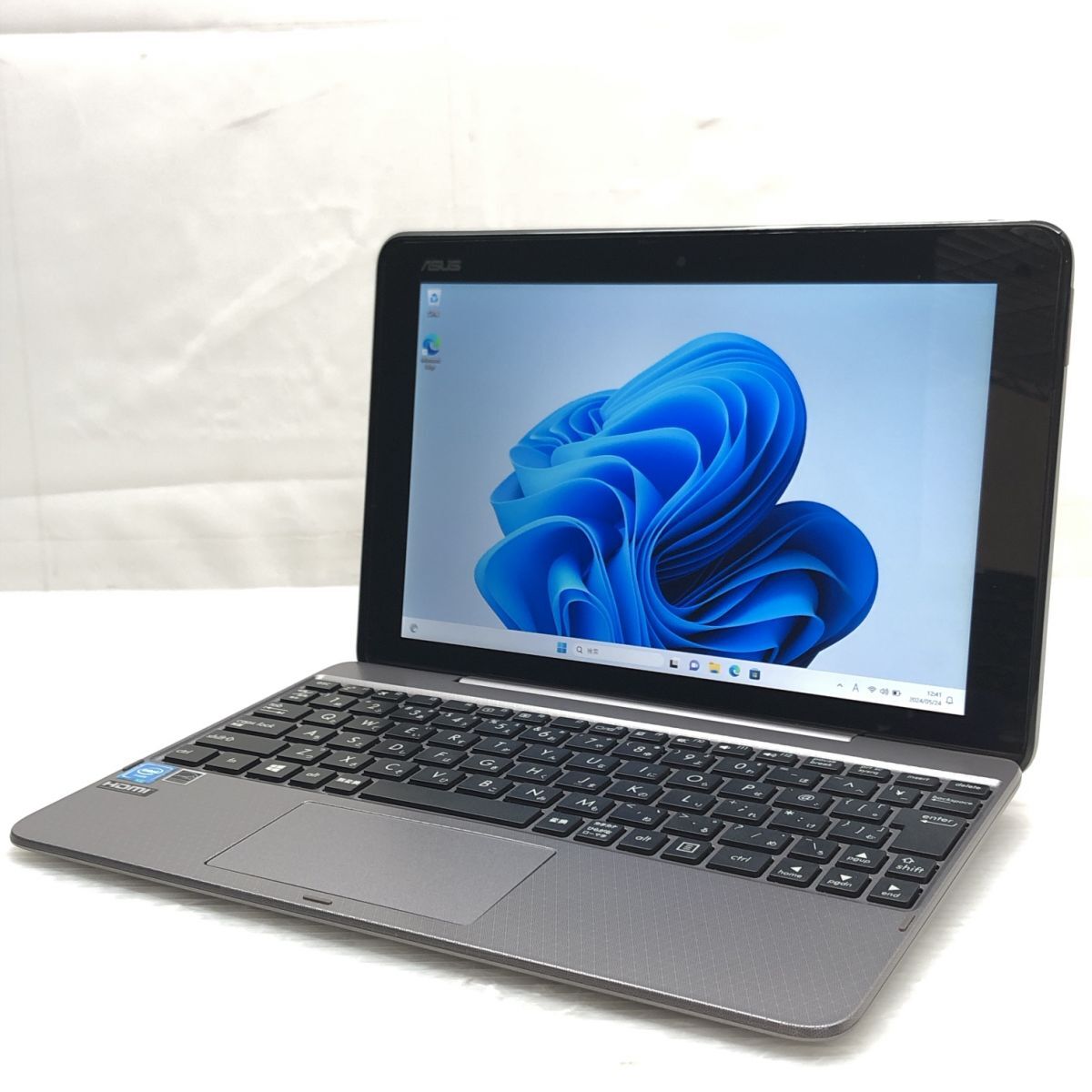 【やや傷や汚れあり】1円 Windows11 ASUS TransBook T101H T101HA-G64S Atom x5-Z8350 ...