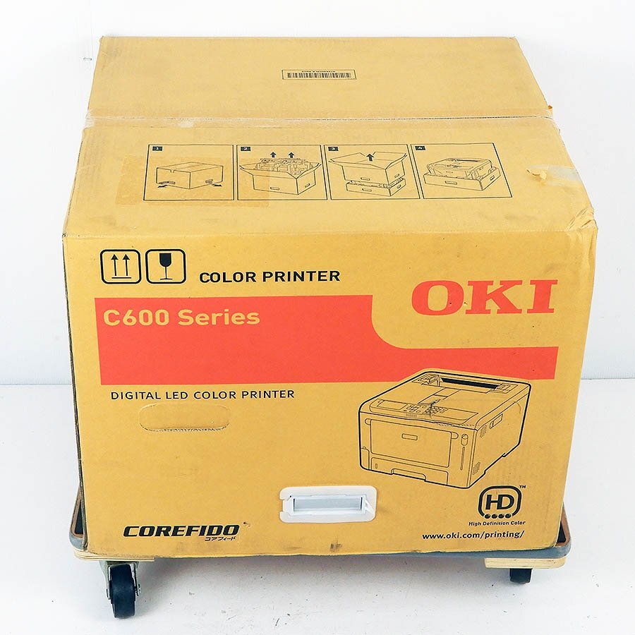 【未使用】未使用 OKI A4カラー LEDプリンター COREFIDO/コアフィード C600シリーズ C650dnw [X8904]の落札情報詳細 - Yahoo!オークション落札価格検索 ...