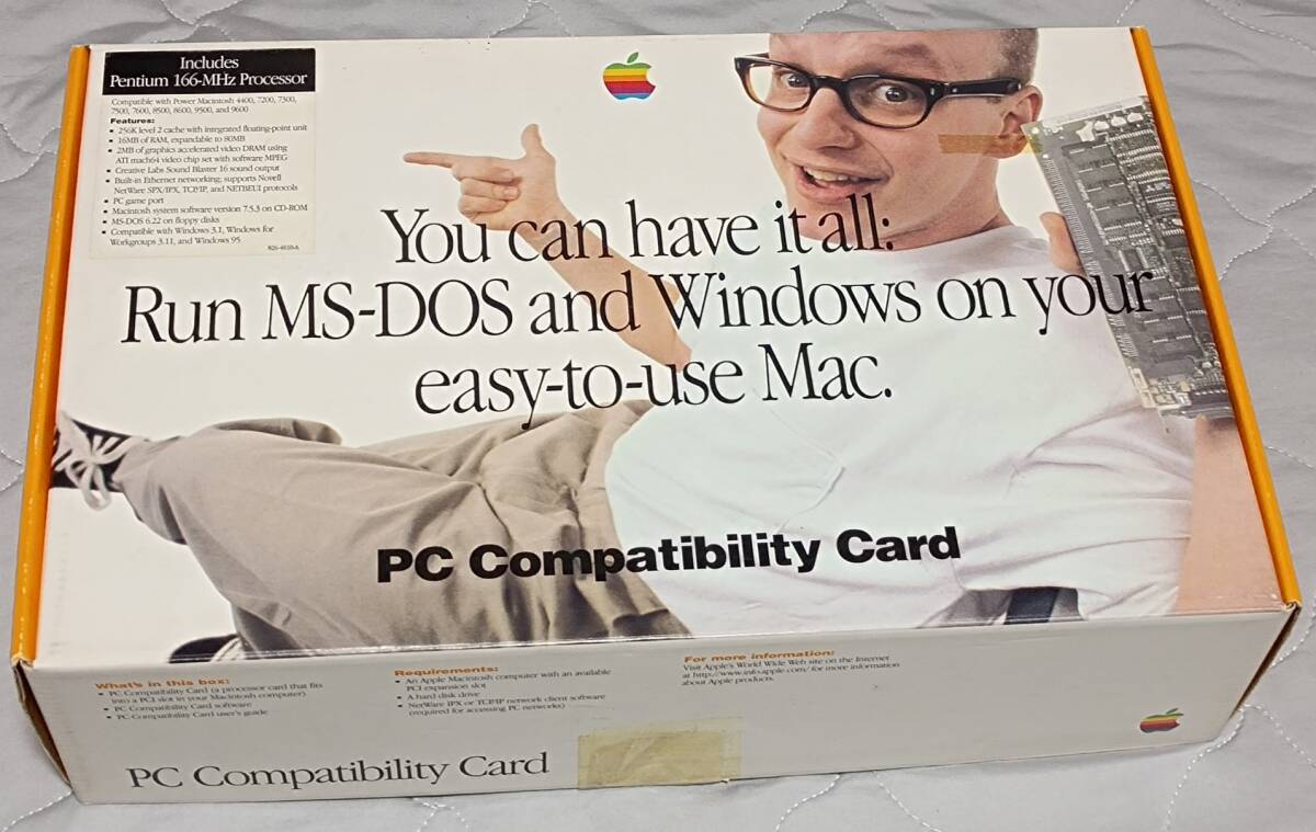 【傷や汚れあり】中古 Apple PC Compatibility Card, Pentium 166-MHz for PCI Power ...