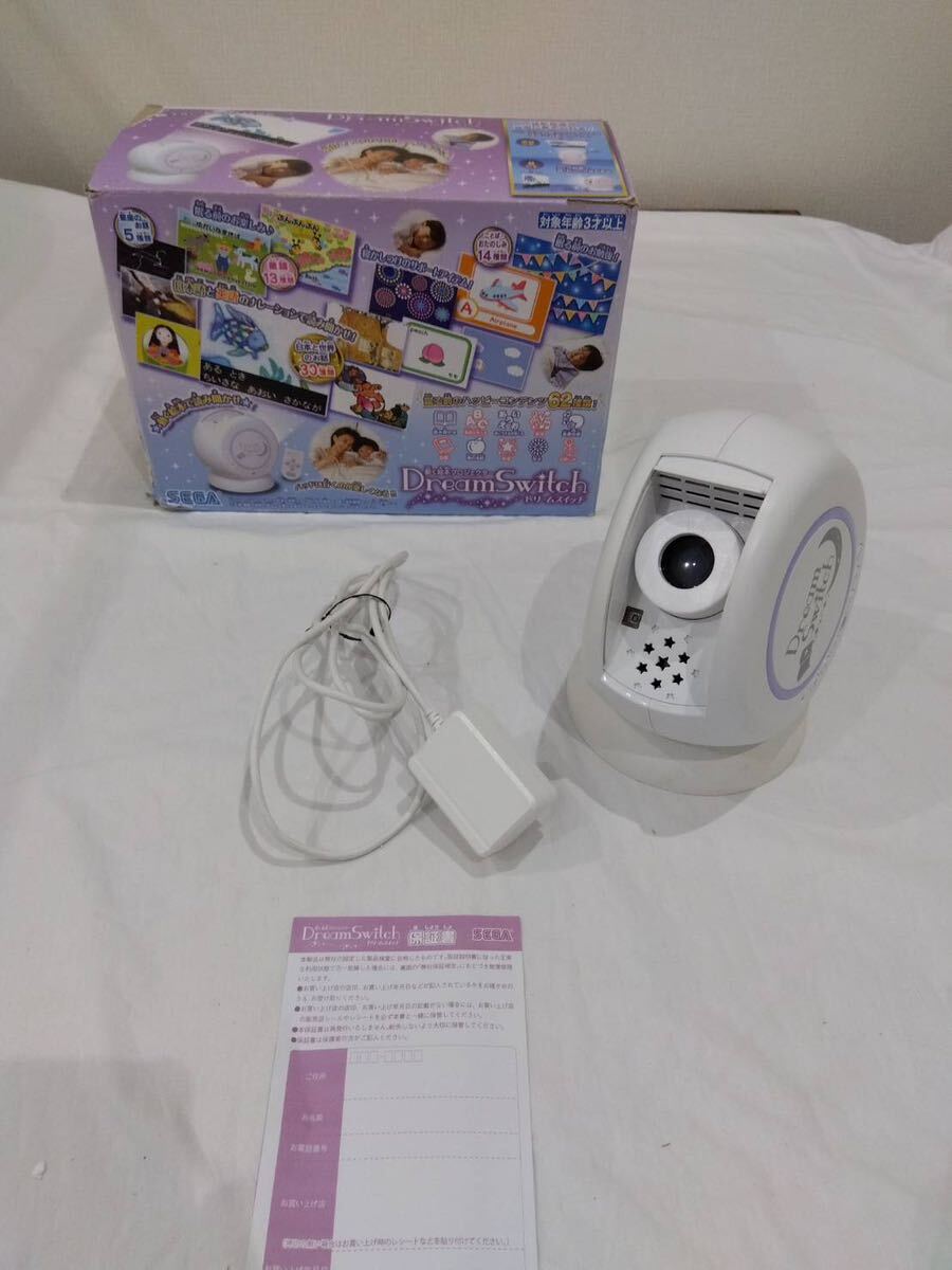 【やや傷や汚れあり】SEGA セガ Dream Switch ドリームスイッチ 動く絵本プロジェクター PKG-80032B 2018年製 寝かしつけ プロジェクター km0825の落札情報 ...