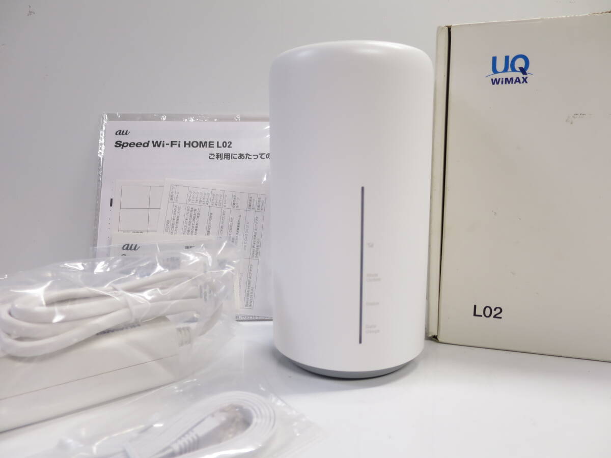 【未使用】au UQ WiMAX Speed Wi-Fi HOME L02 ワイマックス ホームルーター LAN の落札情報詳細 - Yahoo!オークション落札価格検索 オークフリー