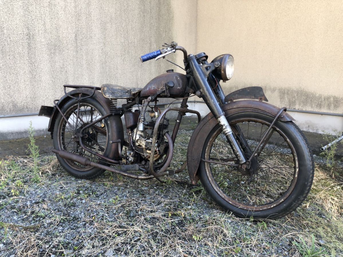 【全体的に状態が悪い】1950年 エーブスター A1 目黒製作所製造のオートバイ 実働 メグロ キャブトン ポインター ミシマの落札情報詳細 - Yahoo!オークション落札価格検索 オークフリー