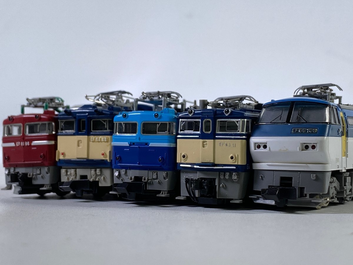 【傷や汚れあり】9-15＊Nゲージ TOMIX EF81 EF66 他 電気機関車 箱無し まとめ売り トミックス 鉄道模型(asa)の落札情報詳細 - Yahoo!オークション落札価格検索 ...