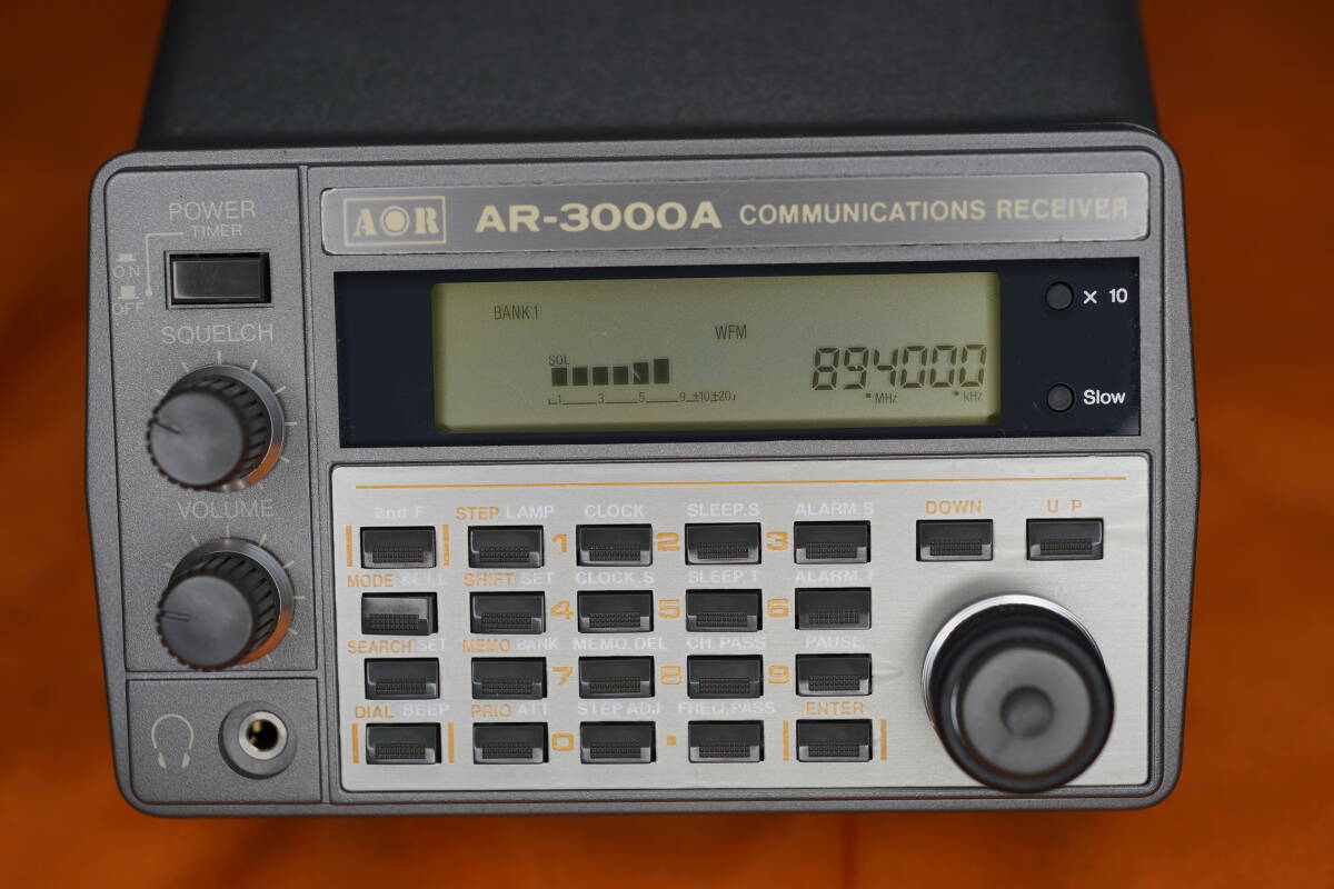 【やや傷や汚れあり】ジャンク品 AOR AR-3000A 広帯域受信機 ジャンク品の落札情報詳細 - Yahoo!オークション落札価格検索 ...