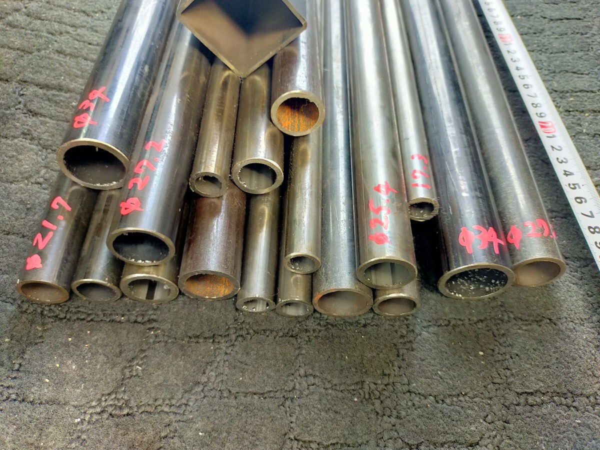 【やや傷や汚れあり】送料無料！金属材 パイプ SGP STKM Φ17.3 Φ21.7 Φ25.4 Φ27.2 Φ34 端材いろいろ DIY 切り材の落札情報詳細 - Yahoo!オークション ...