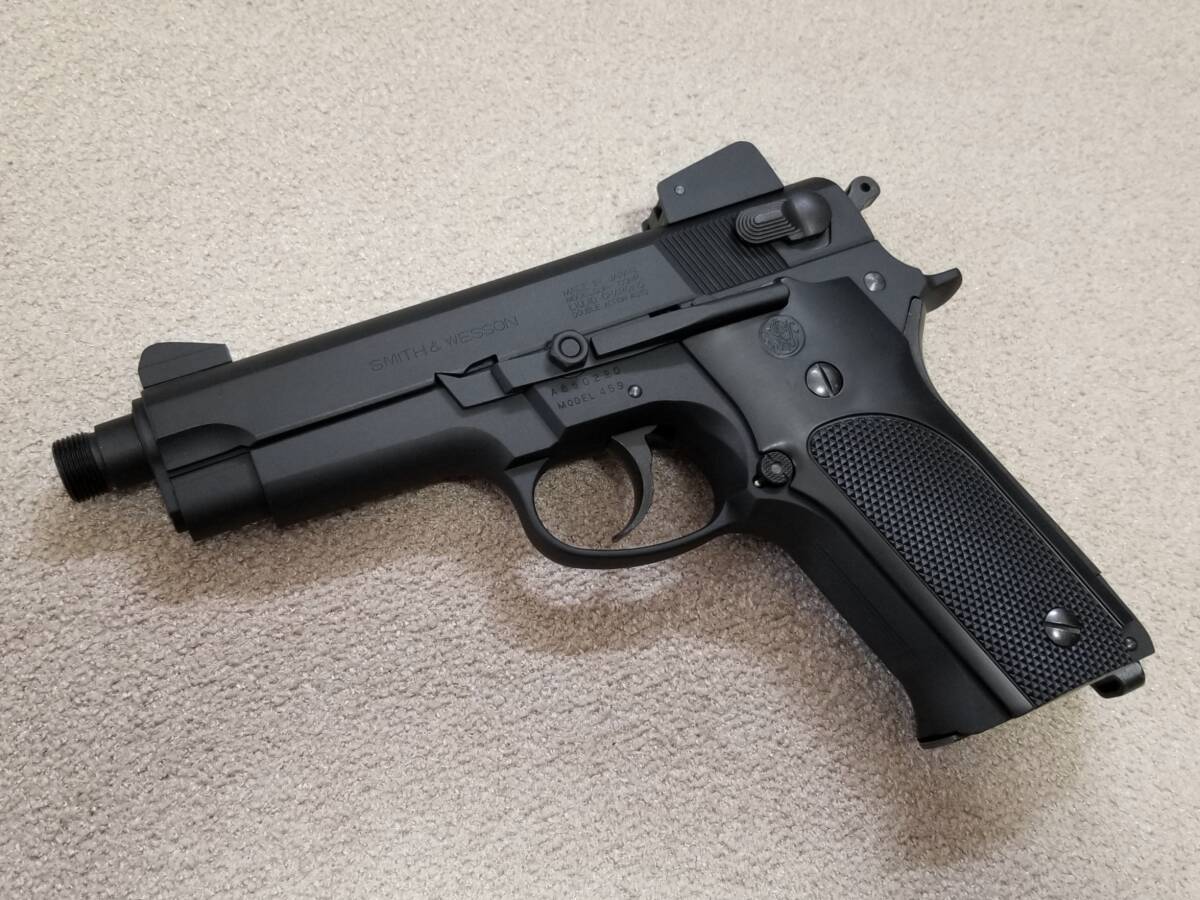 【目立った傷や汚れなし】★【S&W】Mk22 mod0 ハッシュパピー カスタム 50m～HOP MGC M459改 美品 ★ CIA 特殊拳銃 消音銃 ファブル メタルギアの落札情報詳細 ...