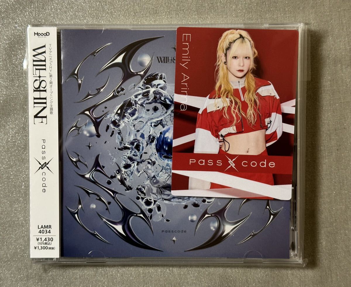 【未使用に近い】PassCode WILLSHINE＜通常盤＞ CDシングル トレカ付⑤の落札情報詳細 - Yahoo!オークション落札価格 ...