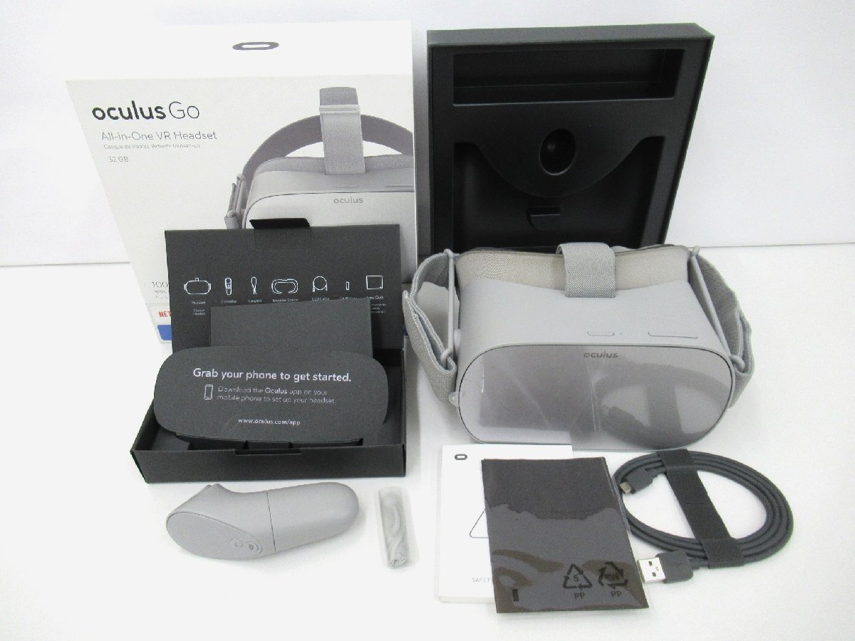 【やや傷や汚れあり】現状品 META oculus Go オキュラスゴー オールインワンVRヘッドセット 32GB 745Mの落札情報詳細 ...