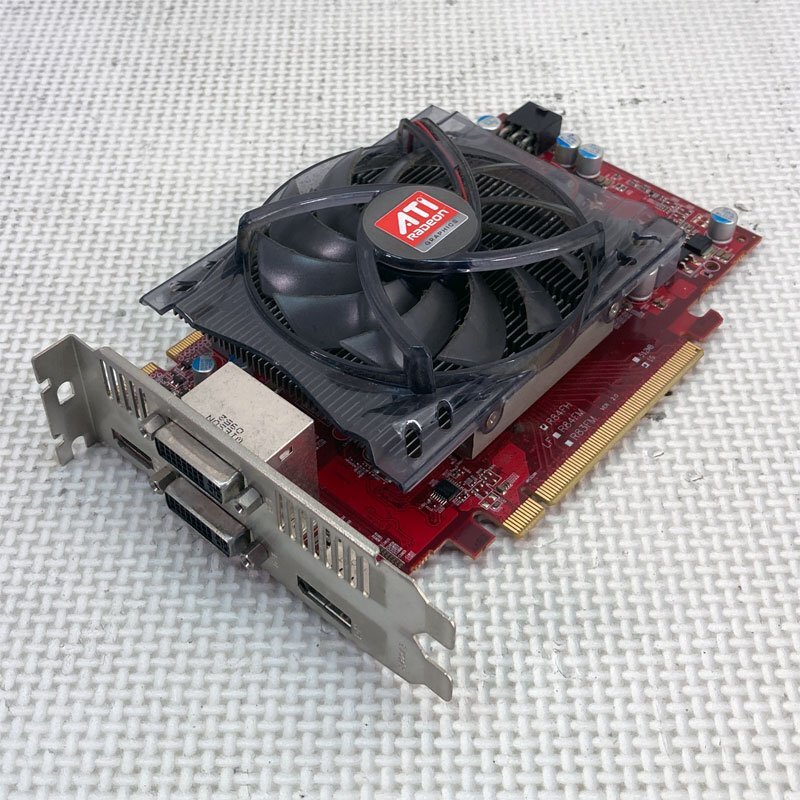 【やや傷や汚れあり】中古グラフィックカード 表示確認済 WinXP～Win10 LINUX ★ AMD Radeon HD 5770 ...
