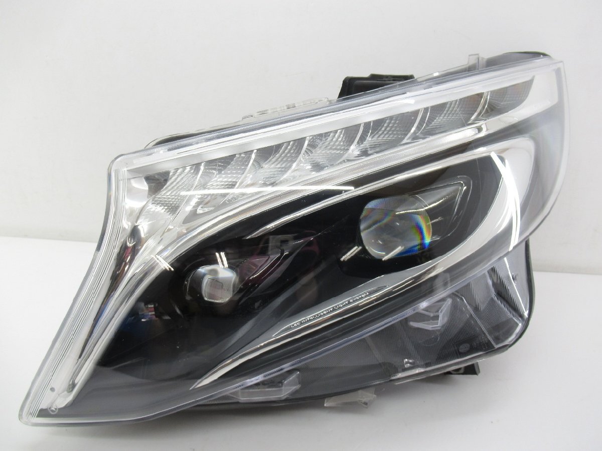 【やや傷や汚れあり】《即決あり》 ベンツ Vクラス W447 純正 左 ヘッドライト LED 【 A 447 906 48 00 ...