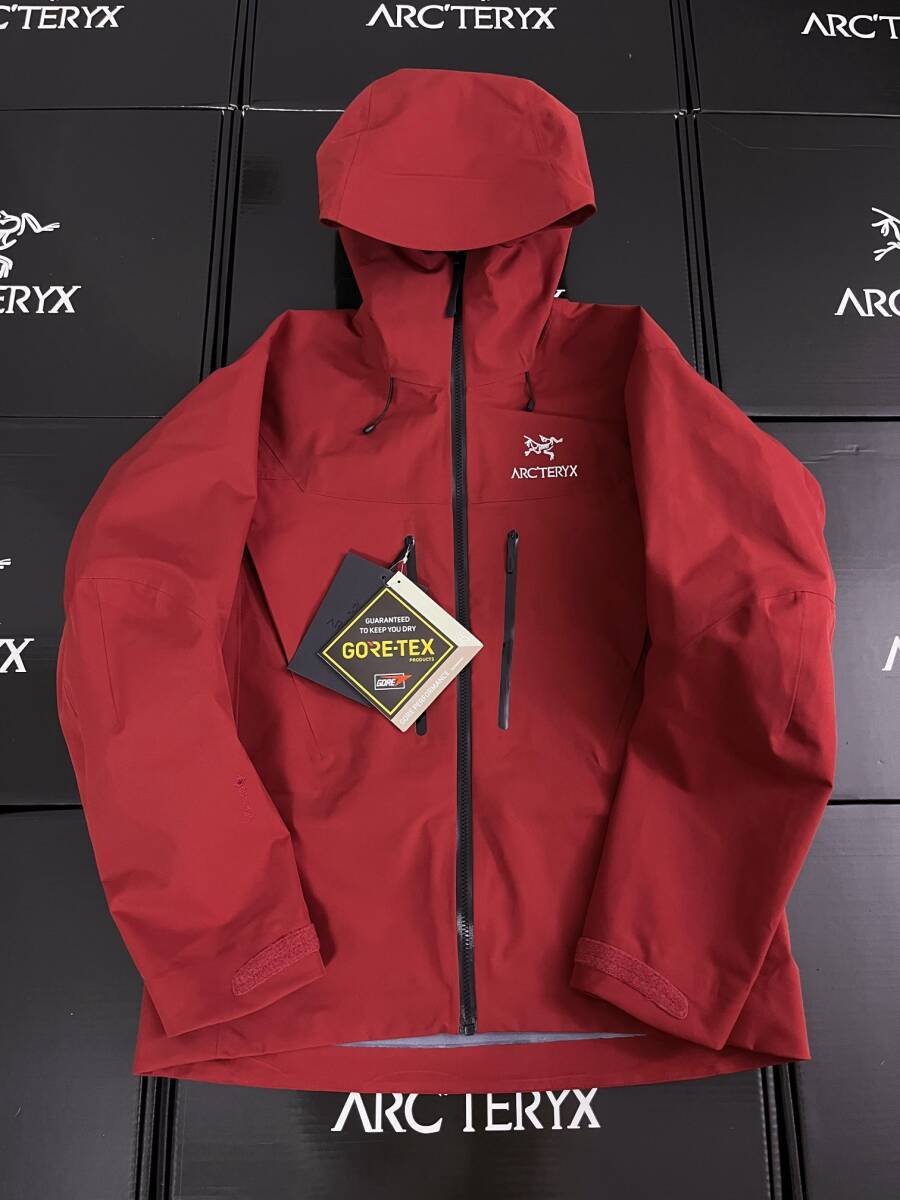 【未使用に近い】アークテリクス ARC‘TERYX ALPHA SV GORE-TEX Pro ジャケット メンズ ワインレッド アウトドア パーカー アウター サイズ Mの落札情報詳細 ...