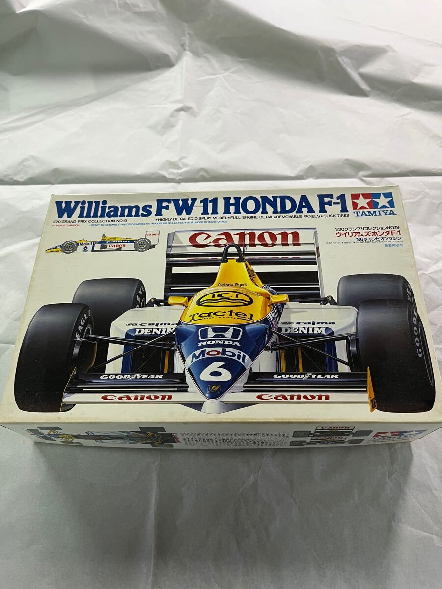 【傷や汚れあり】タミヤ TAMIYA Williams FW 11 HONDA F-1 1/20グランプリコレクションNo.19 ウィリアムズ ホンダF-1 86 チャンピオンマシンの落札情報 ...