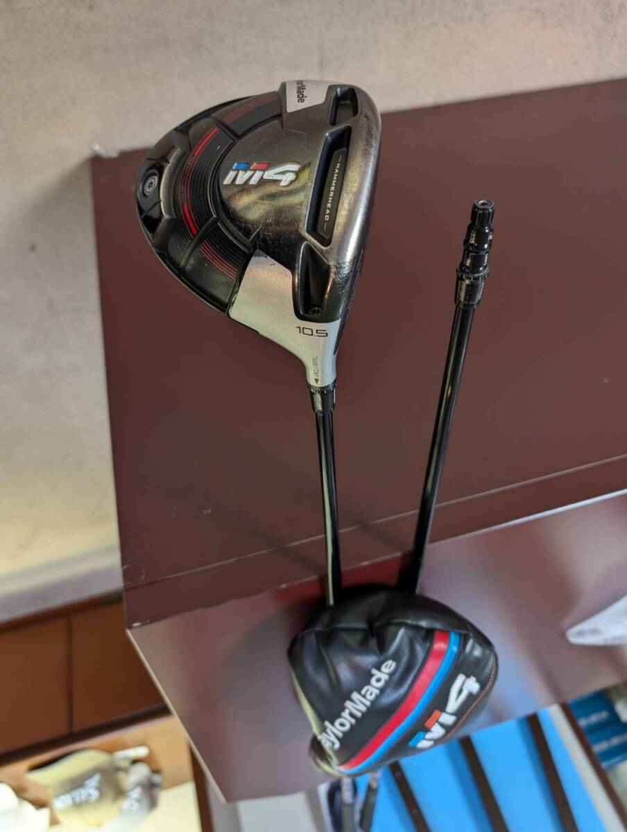 【やや傷や汚れあり】TaylorMade M4 10.5 ドライバー FUBUKI TM5 Flex-R・Flex-SR シャフト2本、純正ヘッドカバー、レンチ付の落札情報詳細 - Yahoo ...