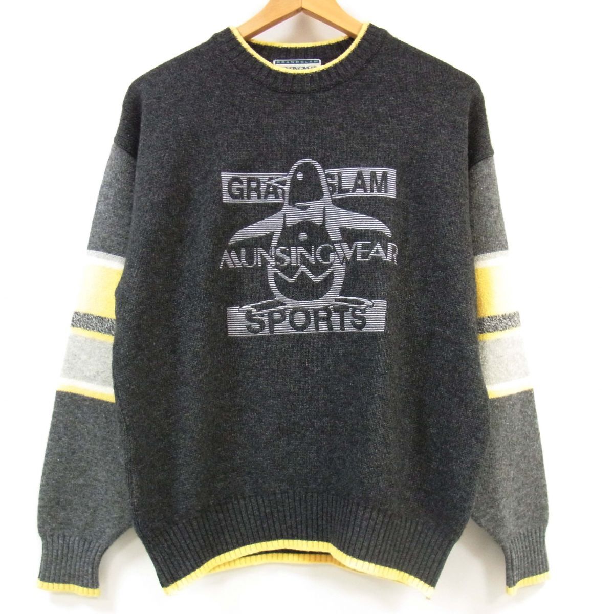 【目立った傷や汚れなし】 MUNSINGWEAR マンシングウェア ゴルフ セーター ニット 日本製 秋冬物 メンズ 1円スタートの落札情報詳細 - Yahoo!オークション落札価格検索 オークフリー