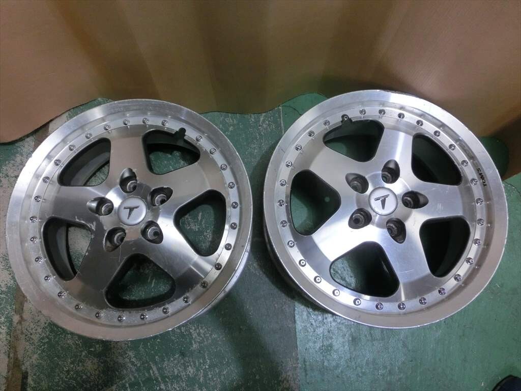 【傷や汚れあり】T【4た-54】【170サイズ】★RAYS レイズ TOM'S トムス C7-R/17インチ 7J+45 ホイール 2本セット ...