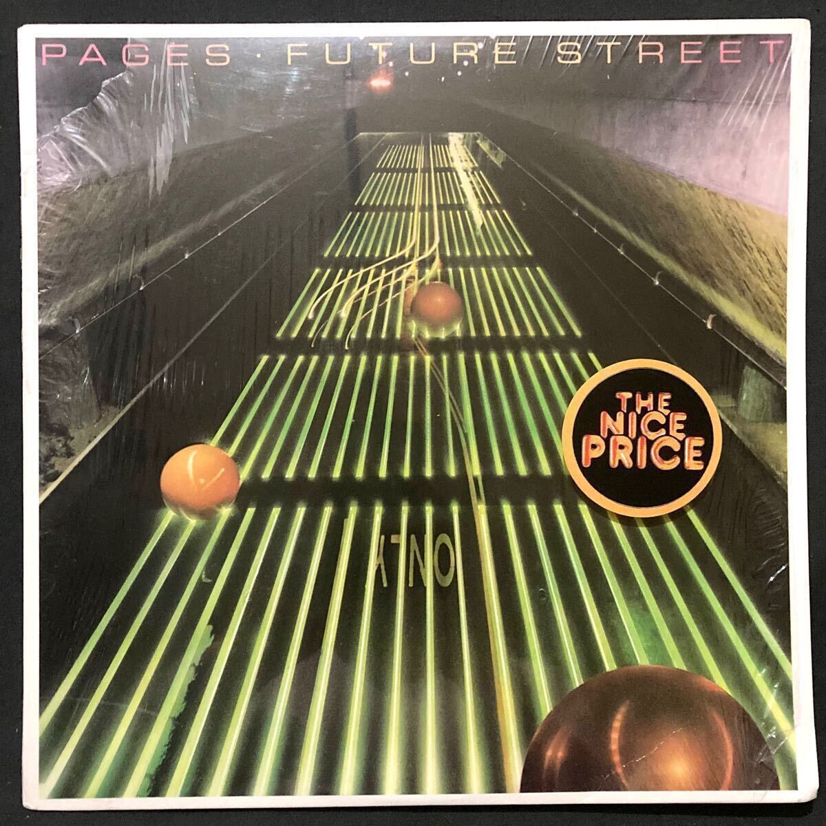 【目立った傷や汚れなし】US盤/シュリンク付/LP/Pages/ペイジズ/Future Street/フューチャー・ストリート/Epic/E ...
