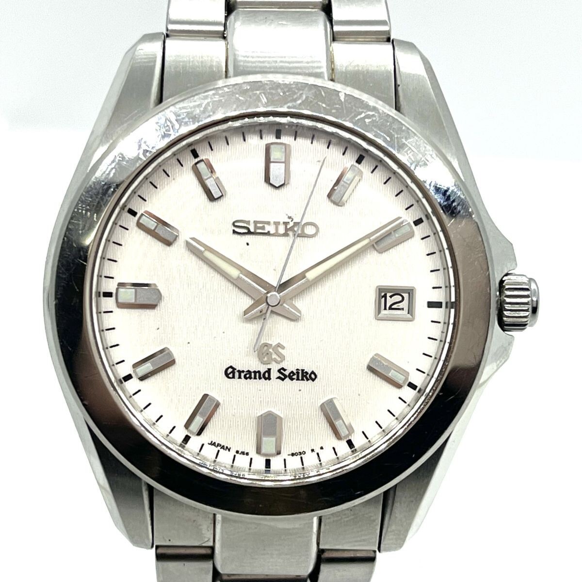 【傷や汚れあり】T015-CH3-795 GRAND SEIKO グランド セイコー デイト 8J56-8020 SS メンズ腕時計 000380 QUARTZ クォーツ 稼働の落札情報詳細 ...