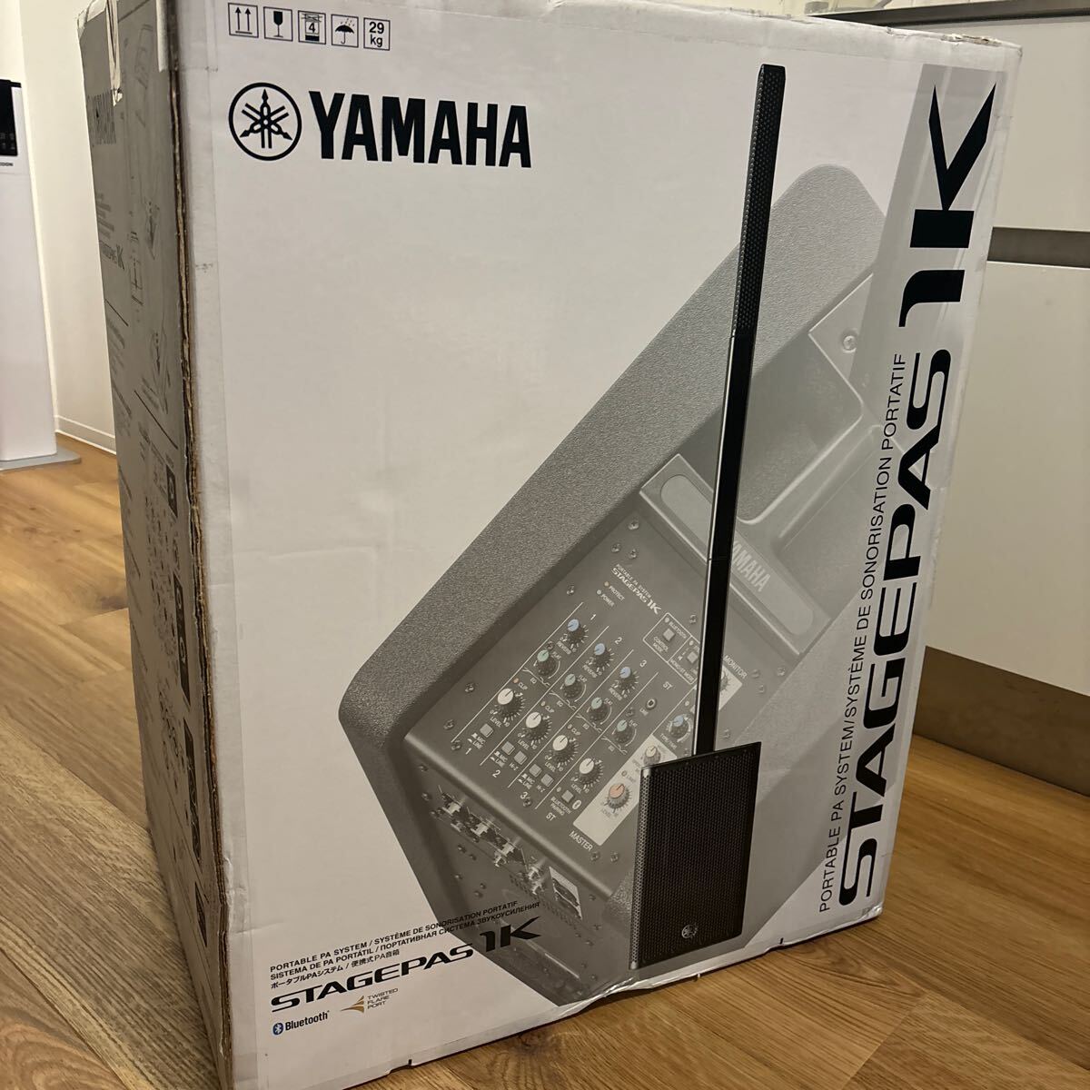 【未使用に近い】YAMAHA STAGEPAS 1K ステージパス 1K ポータブルPAシステム 完全動作品 美品 室内使用のみの落札情報詳細 - Yahoo!オークション落札価格検索 オークフリー