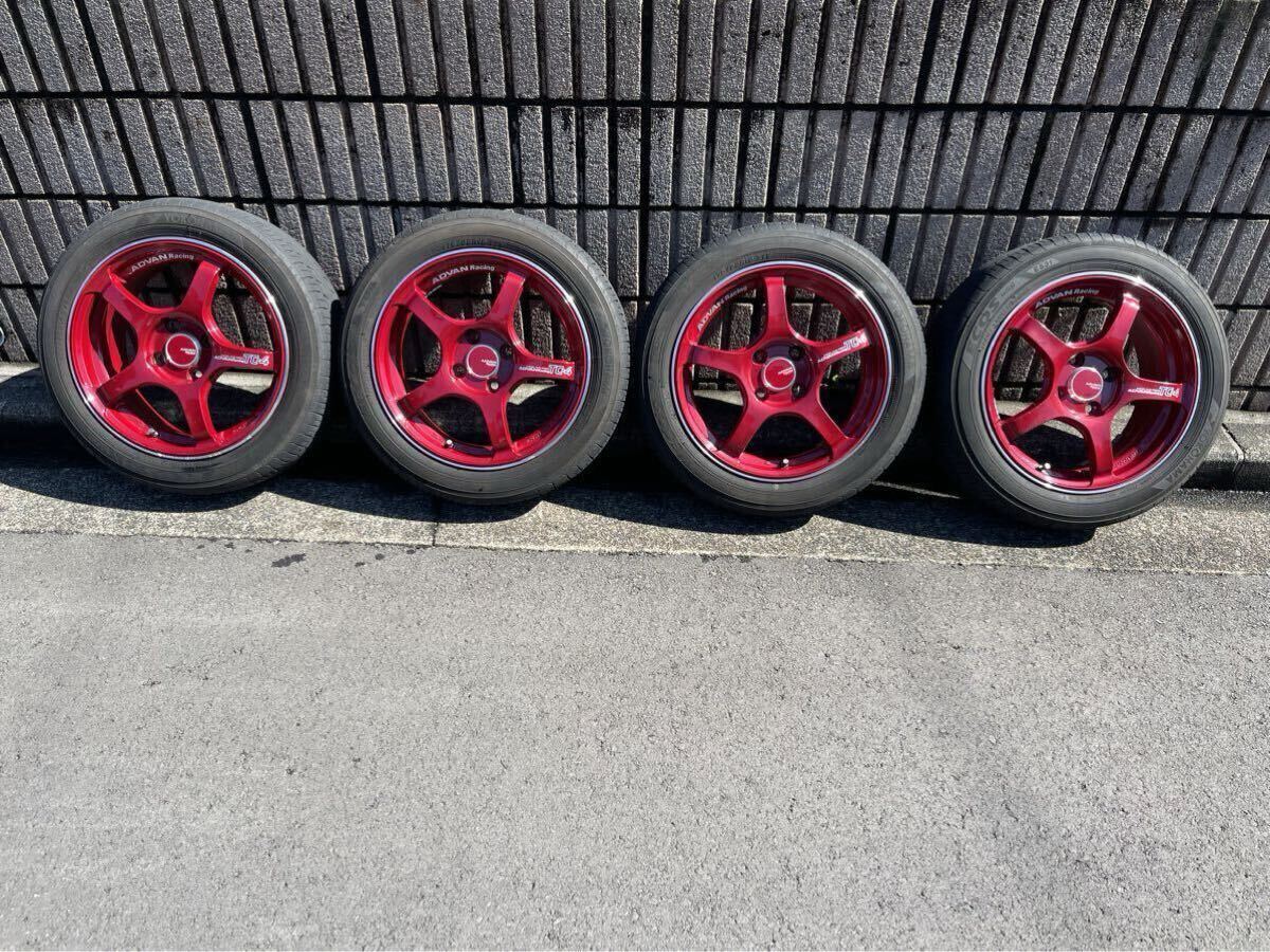 【傷や汚れあり】アドバンadvan racing tc4 4穴100 15インチ6jオフセット45 4本 ヨコハマ ecos 2021年製 175/55R15 コペンGRで使用の落札情報詳細 ...