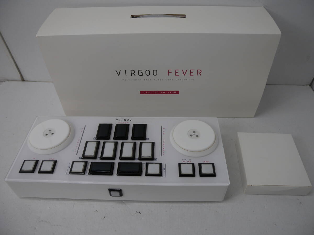 【傷や汚れあり】24 140/ VIRGOO FEVER LIMITED EDITION DJMAX用 コントローラ PS4・PC 現状品 ...