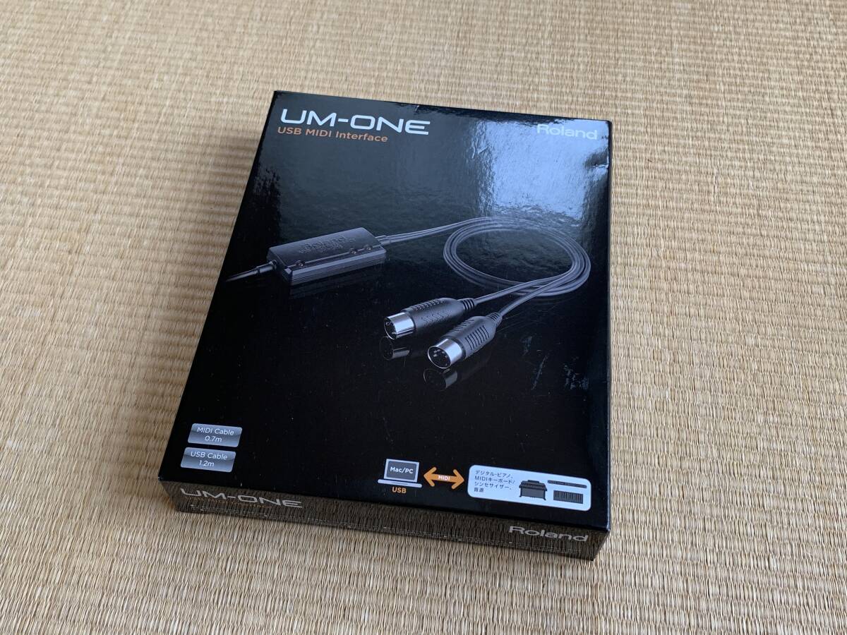 【未使用に近い】★Roland ローランド UM-ONE USB MIDI Interface 中古美品 送料無料！の落札情報詳細 ...