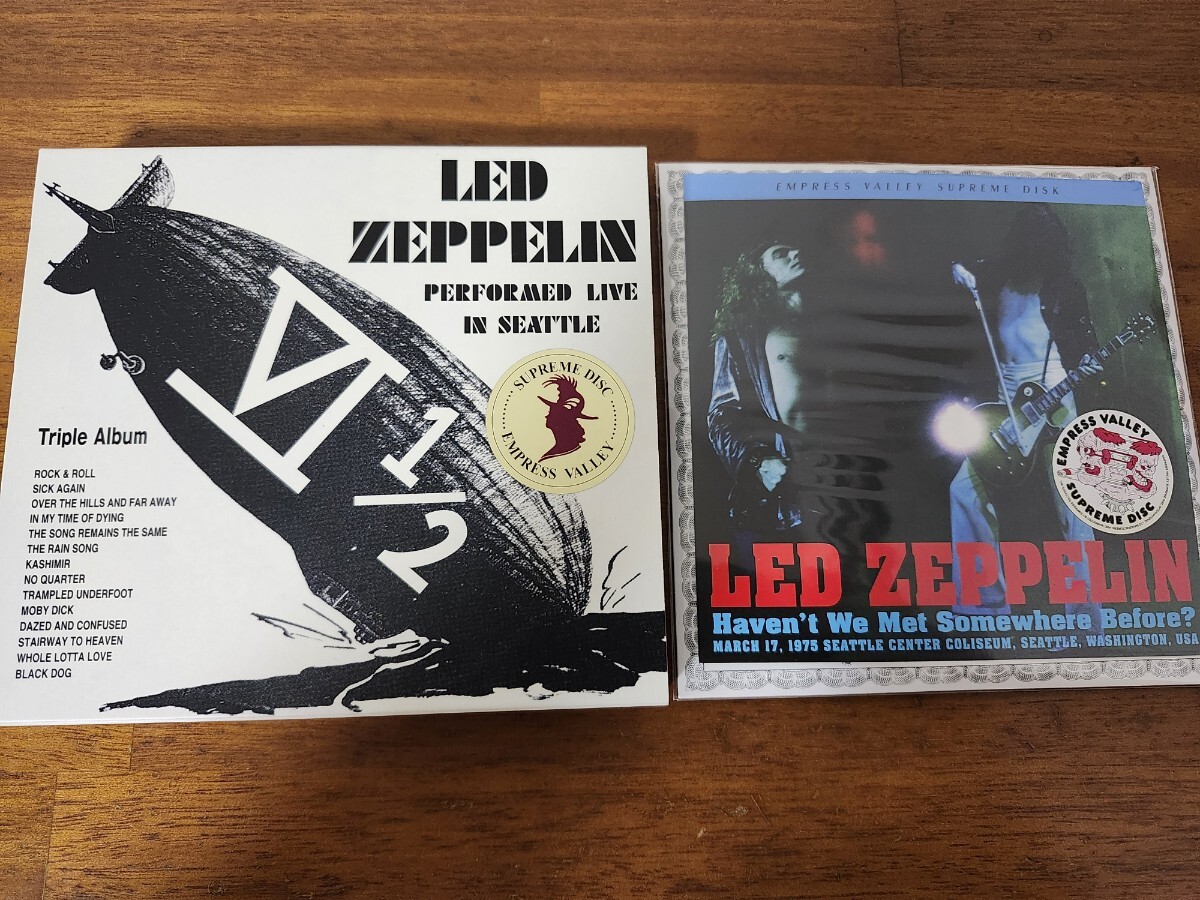 【目立った傷や汚れなし】初回限定盤ボーナスディスク付属！☆EMPRESS VALLEY ☆ Led Zeppelin HAVEN‘T WE ...