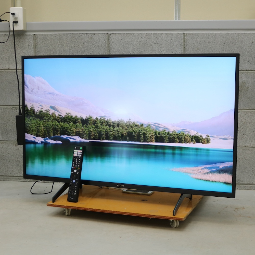 【やや傷や汚れあり】SONY ソニー 4K対応 ブラビア 55インチ 液晶テレビ KJ-55X9300C 2015年製 リモコン付き Android youtube ネット動画の落札情報詳細 ...