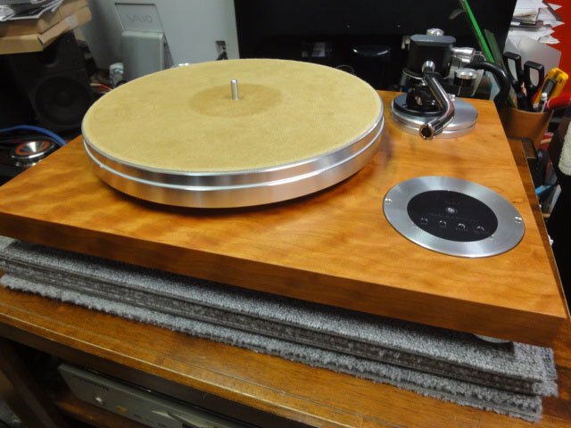 【目立った傷や汚れなし】良品 Acoustic Solid/アコースティックソリッド ターンテーブル Solid Wood MPX System 説明書付 ∽ 6D0F0-3の落札情報詳細 ...