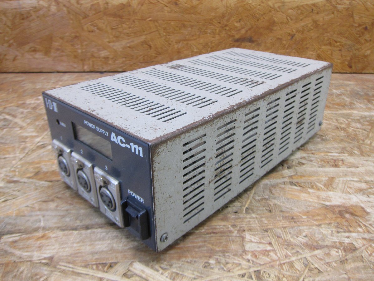 【やや傷や汚れあり】 【通電のみ確認】株式会社 アイ・ディー・エクス IDX AC-111 210W電圧表示機能付ACアダプター 現状品 Z ...
