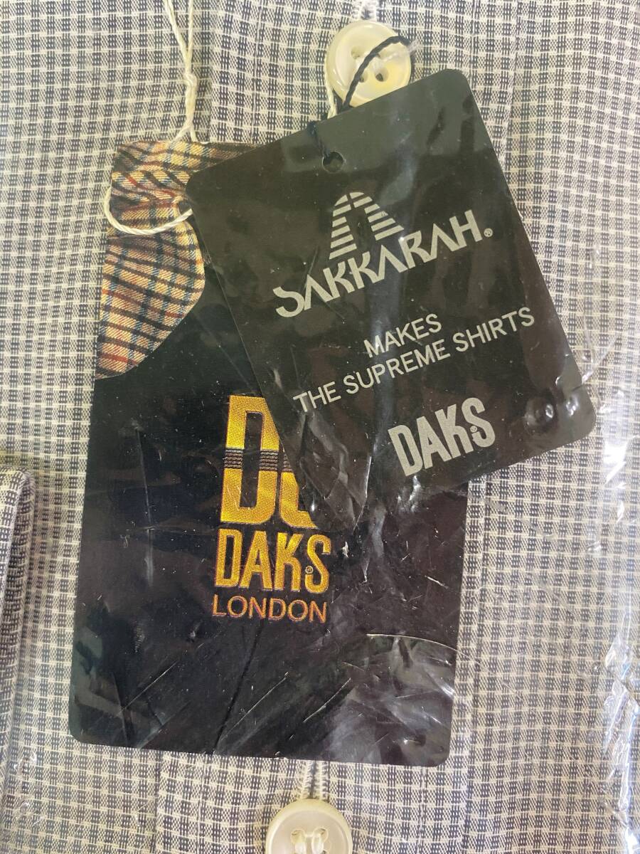 【未使用】【即決/未使用】 DAKS LONDON ダックス 長袖 シャツ ドレスシャツ チェック ホワイト グレー サイズ38-76 綿100％の落札情報詳細 - Yahoo!オークション ...