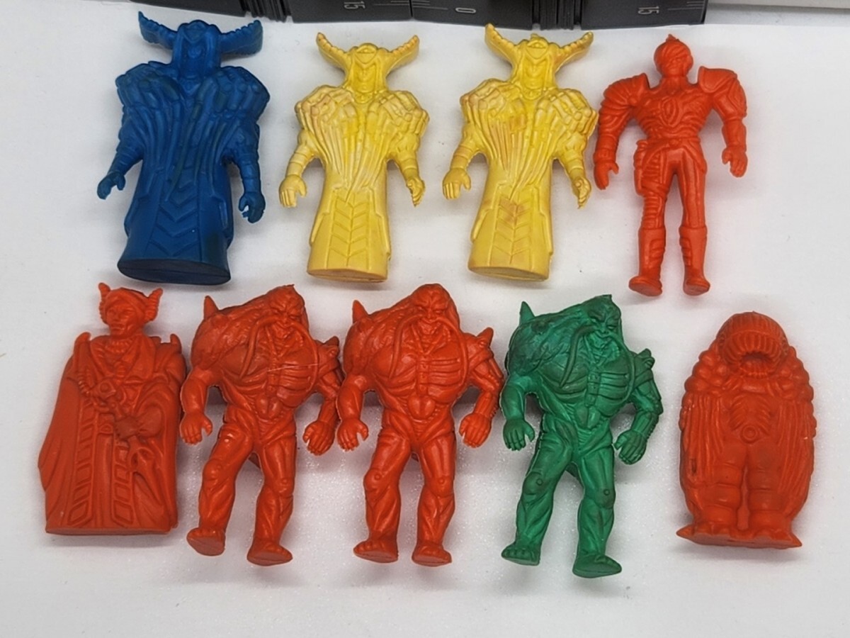 【全体的に状態が悪い】超新星フラッシュマン 怪人 消しゴム9点set[24k13検]Flashman丸大ハム ソーセージ フィギュア 特撮 戦隊ヒーローズ サー・カウラーの落札情報詳細 ...