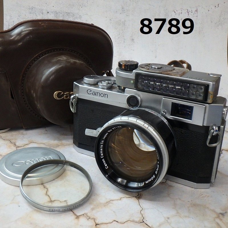 【傷や汚れあり】 FK-8789 CANON レンジファインダー 50mm F:1.2 レンズ付 20241114 の落札情報詳細 ...