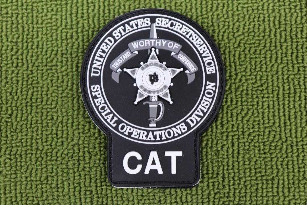【未使用】新品 USSS CAT SECRET SERVICE シークレットサービス PVC素材 ワッペン パネルパッチ マジックテープ 黒白灰 星条旗 8.5x10.5cmの落札情報詳細 ...