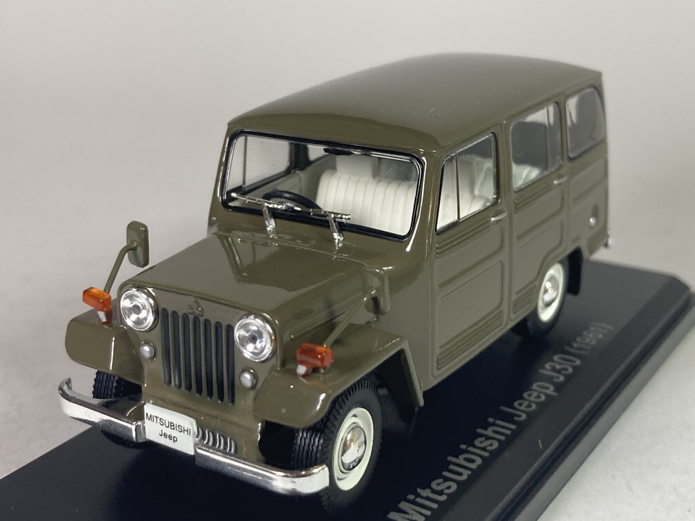 【目立った傷や汚れなし】三菱 ジープ Mitsubishi Jeep J30 (1961) 1/43 - アシェット国産名車コレクション Hachetteの落札情報詳細 - Yahoo ...