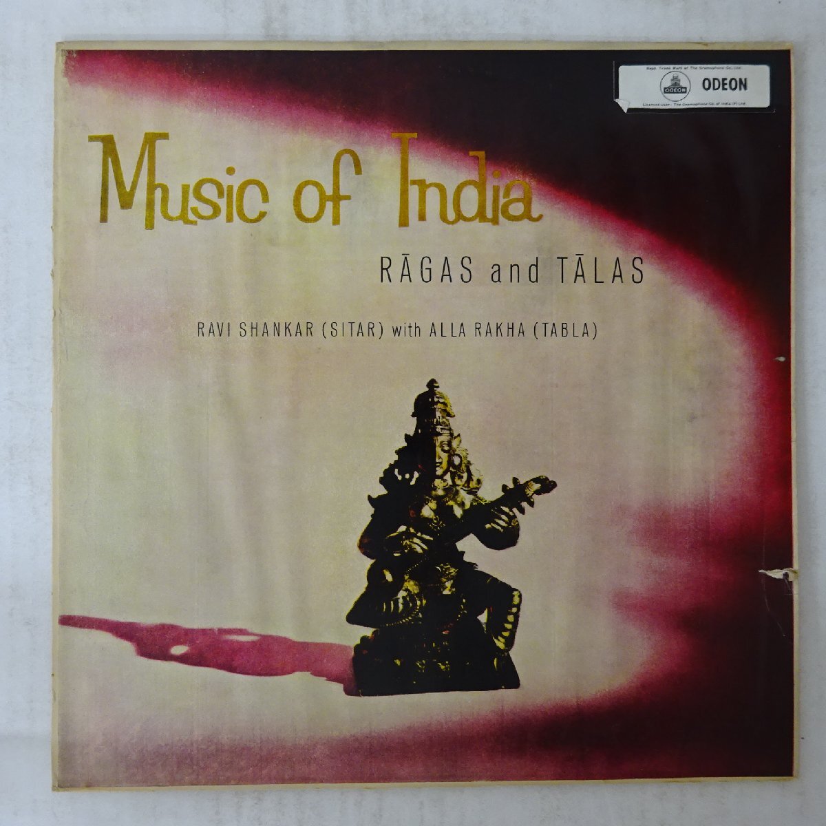 【やや傷や汚れあり】10041218;【India盤/His Master's Voice】Ravi Shankar With Alla ...
