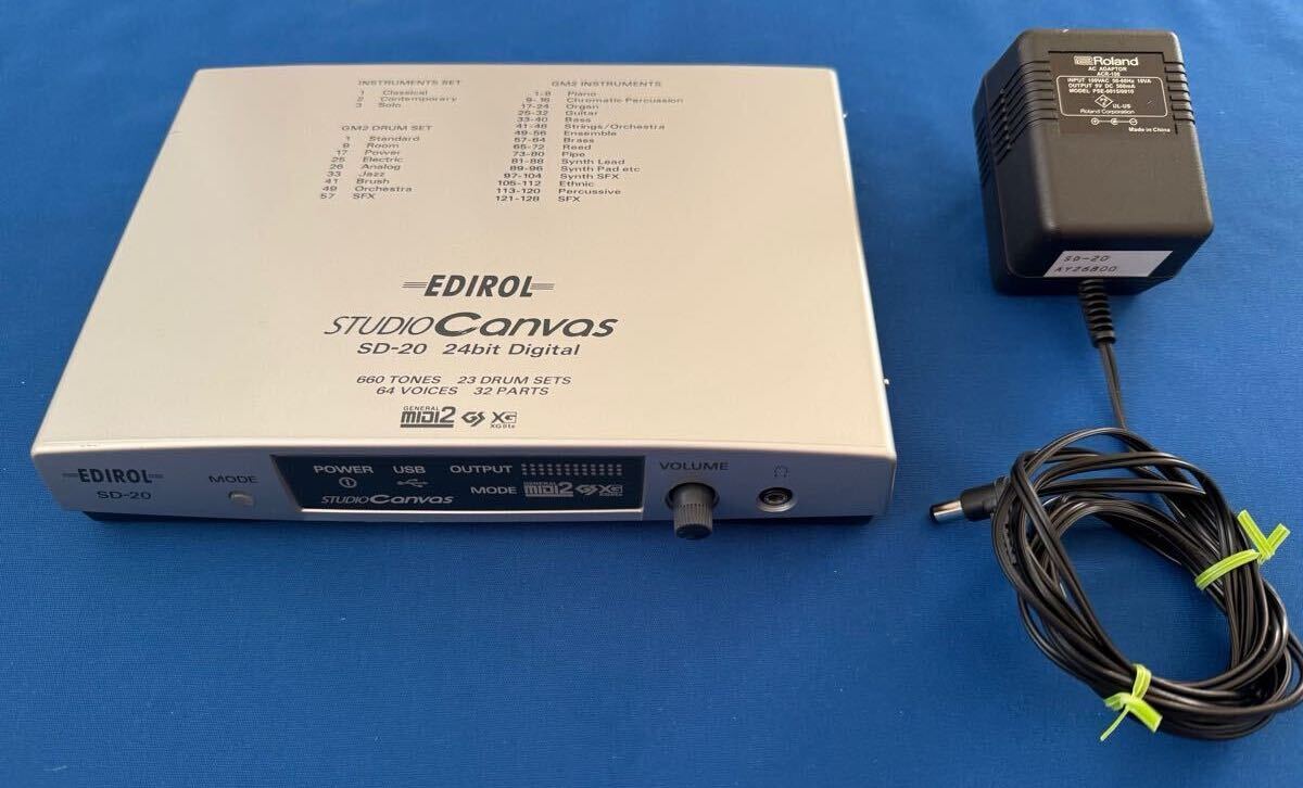 【傷や汚れあり】EDIROL SD-20の落札情報詳細 - Yahoo!オークション落札価格検索 オークフリー