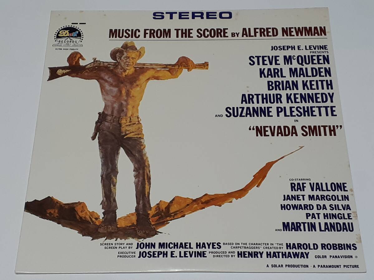 【傷や汚れあり】ネバダ・スミス(1966) Nevada Smith／アルフレッド・ニューマン Alfred Newman／スティーヴ ...