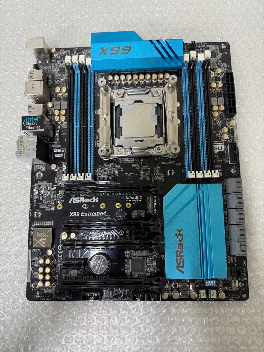 【傷や汚れあり】B331 ASRock X99 Extreme4 Intel X99 +Intel CORE CPU i7-6800Kの落札 ...