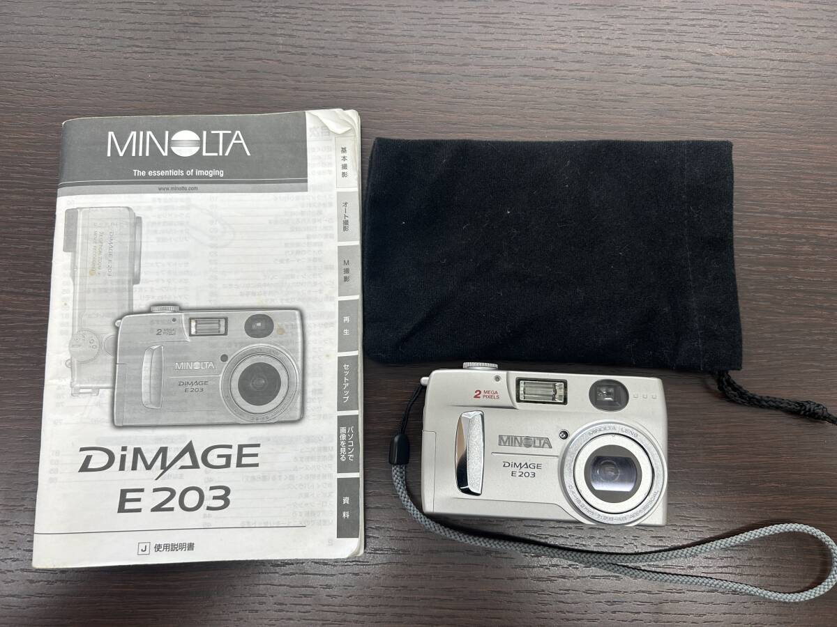 【やや傷や汚れあり】H#8190 現状品 ミノルタ デジタルカメラ DIMAGE E203 電池式 MINOLTAの落札情報詳細 - Yahoo!オークション落札価格検索 オークフリー